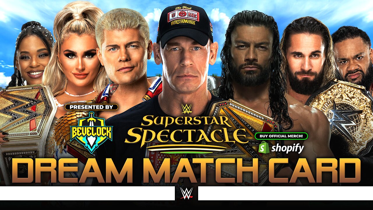 WWE Superstar Spectacle 2025 - Dream Match Card
