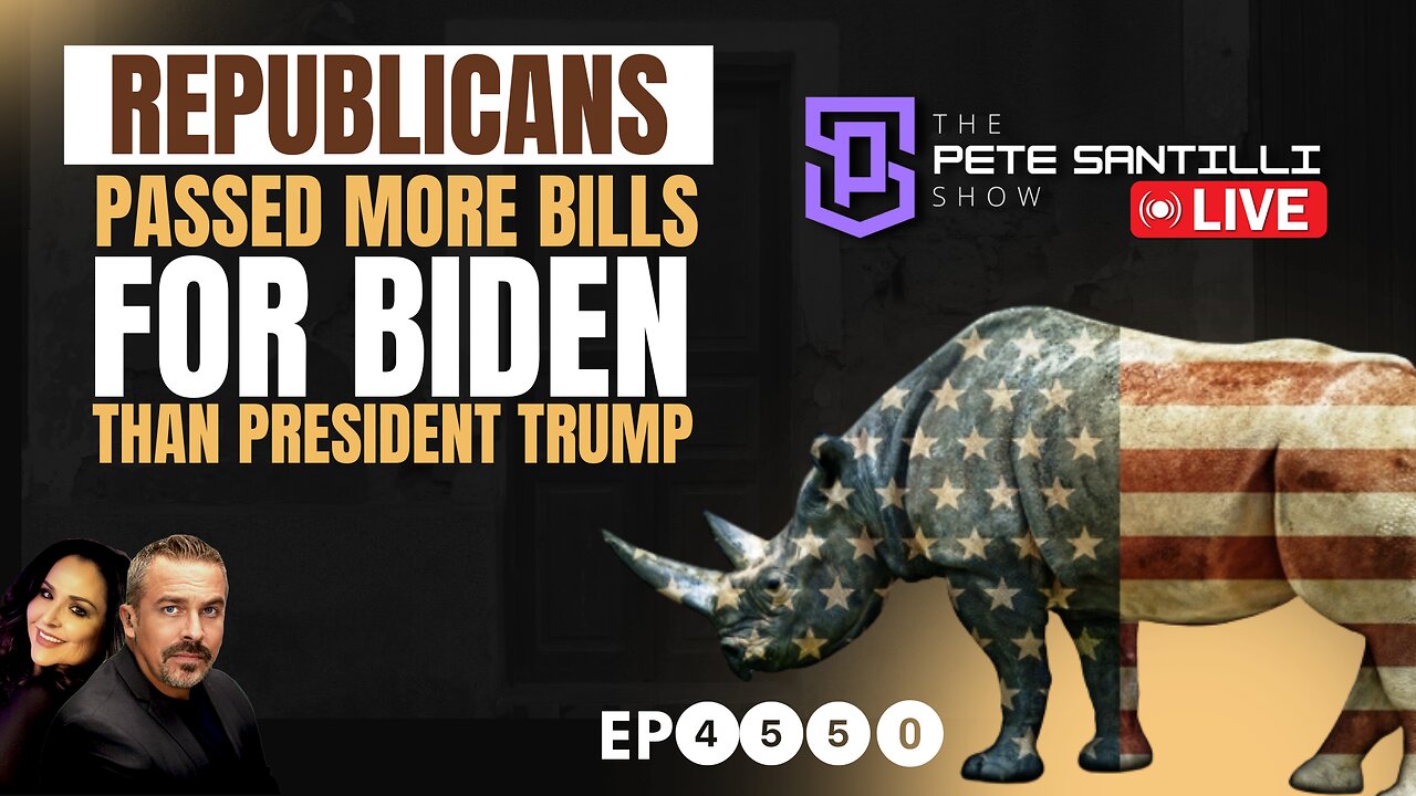 RINO’S STRIKE AGAIN! Republicans Passed More Bills For Biden Than ...