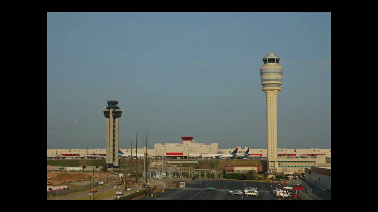 Atlanta Hartsfield-Jackson International Airport FAA Control Tower ...