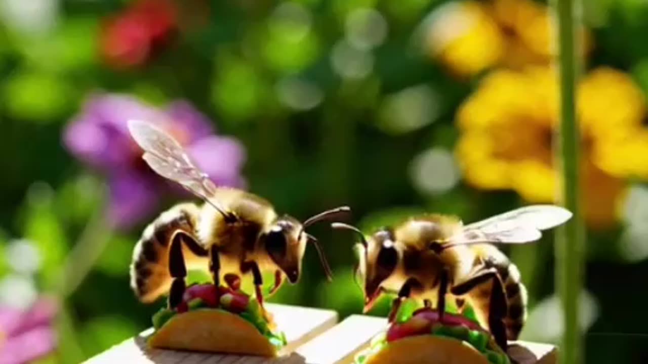 Bee Picnic Fiesta Happy Taco Tuesday