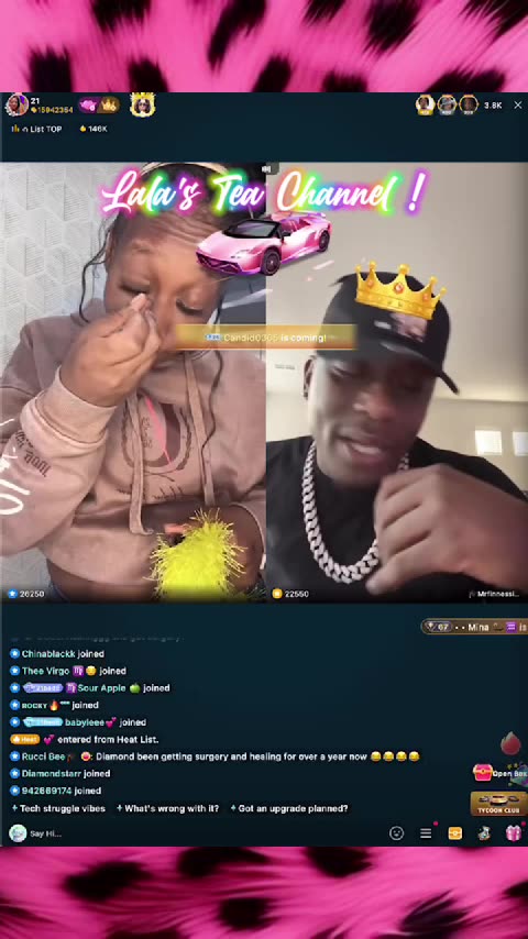 - 21 BB ; FINESSE TELLS DROSKI HE'S WAITING FOR 21 TO BE DONE W| HIM