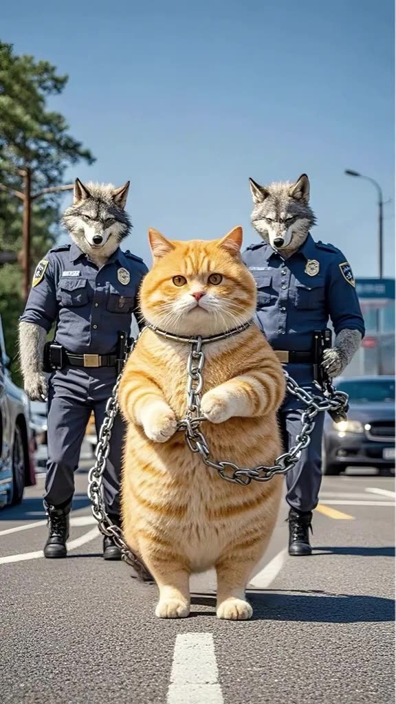 A Cat Arrest By the Police ।। Comedy।।#shorts #shortfeeds #rumbleshorts ...