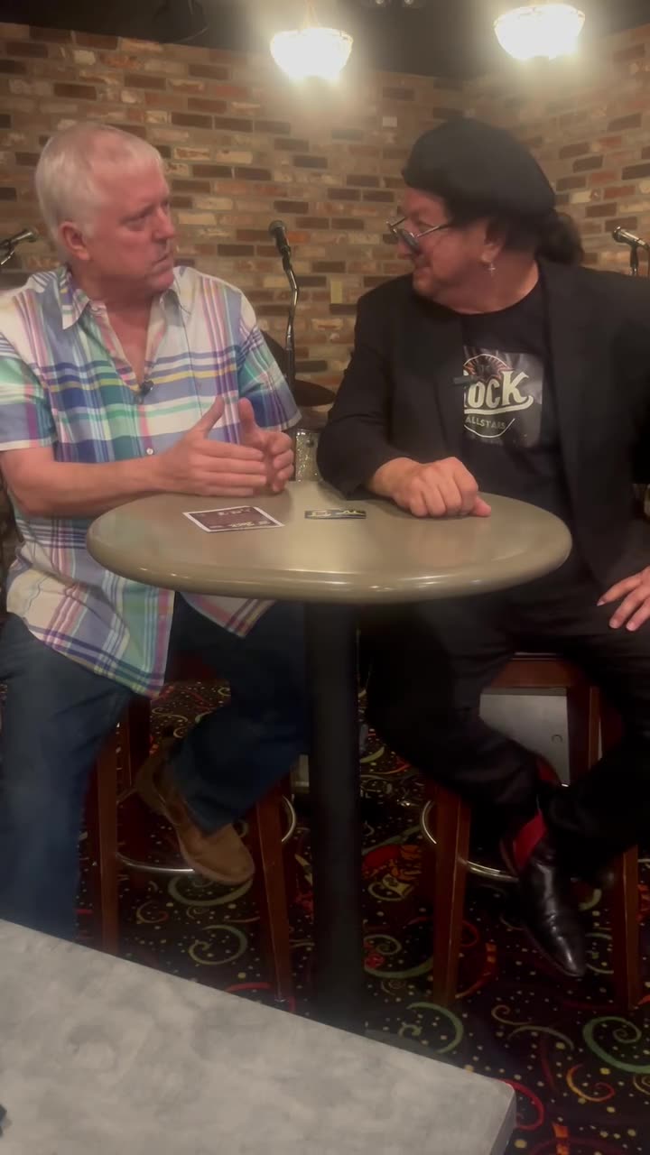 June 17 Allstars Concert Performer Ronnie Ciago Drummer talks with Keith