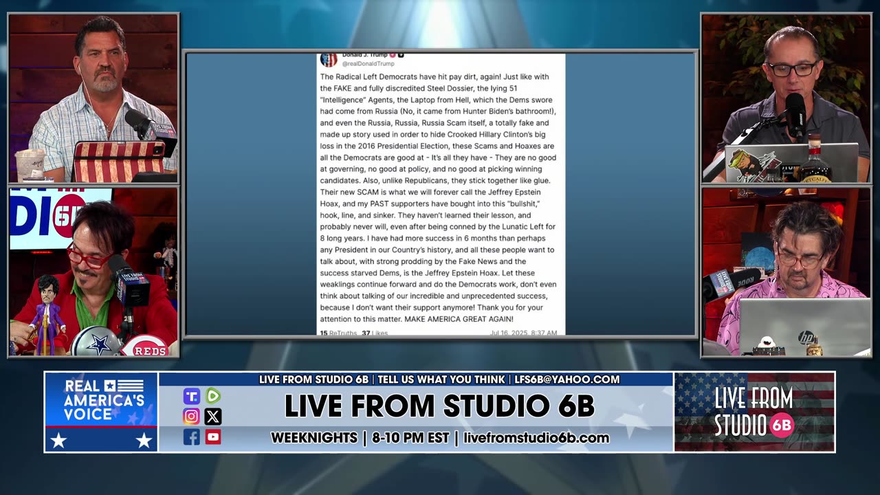 WATCH: Live From Studio 6B | Wednesday July 16, 2025