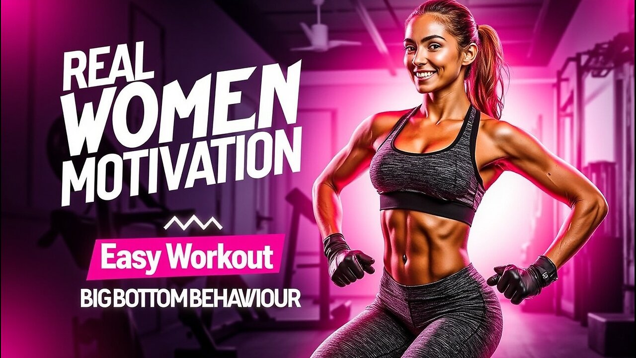 REAL WOMEN MOTIVATION] Easy Workout 2 Stay Healthy & Fit - Big Bottom ...