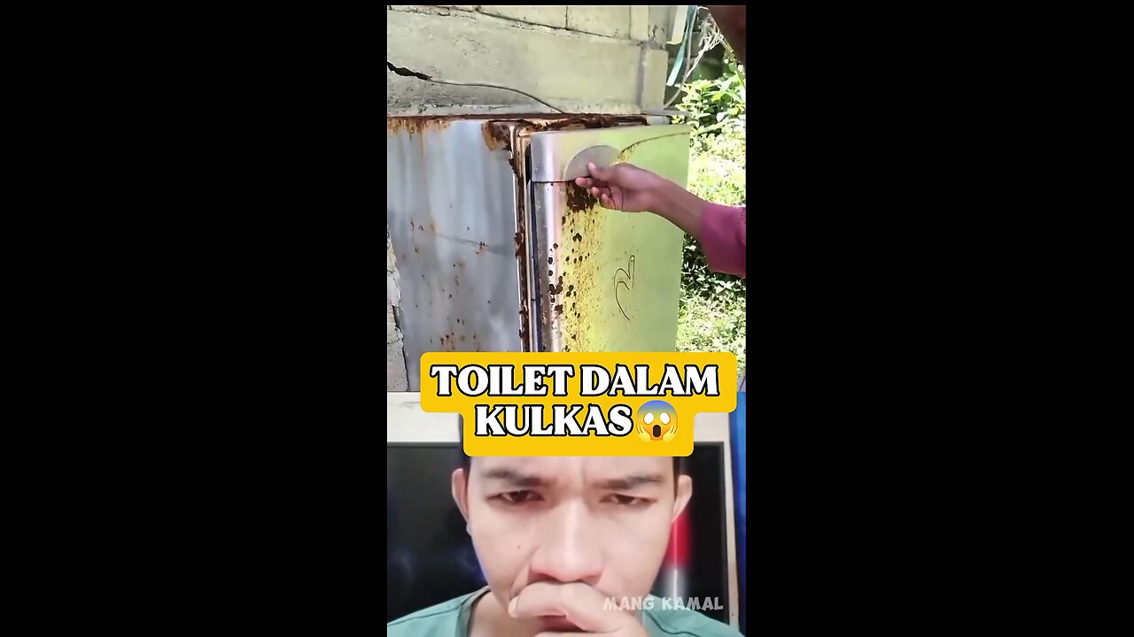 toilet in refrigerator