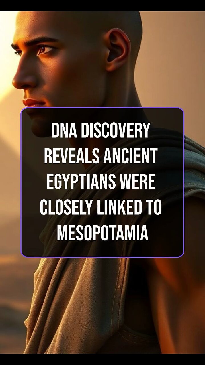 DNA Discovery Reveals Ancient Egyptians Were Closely Linked to Mesopotamia