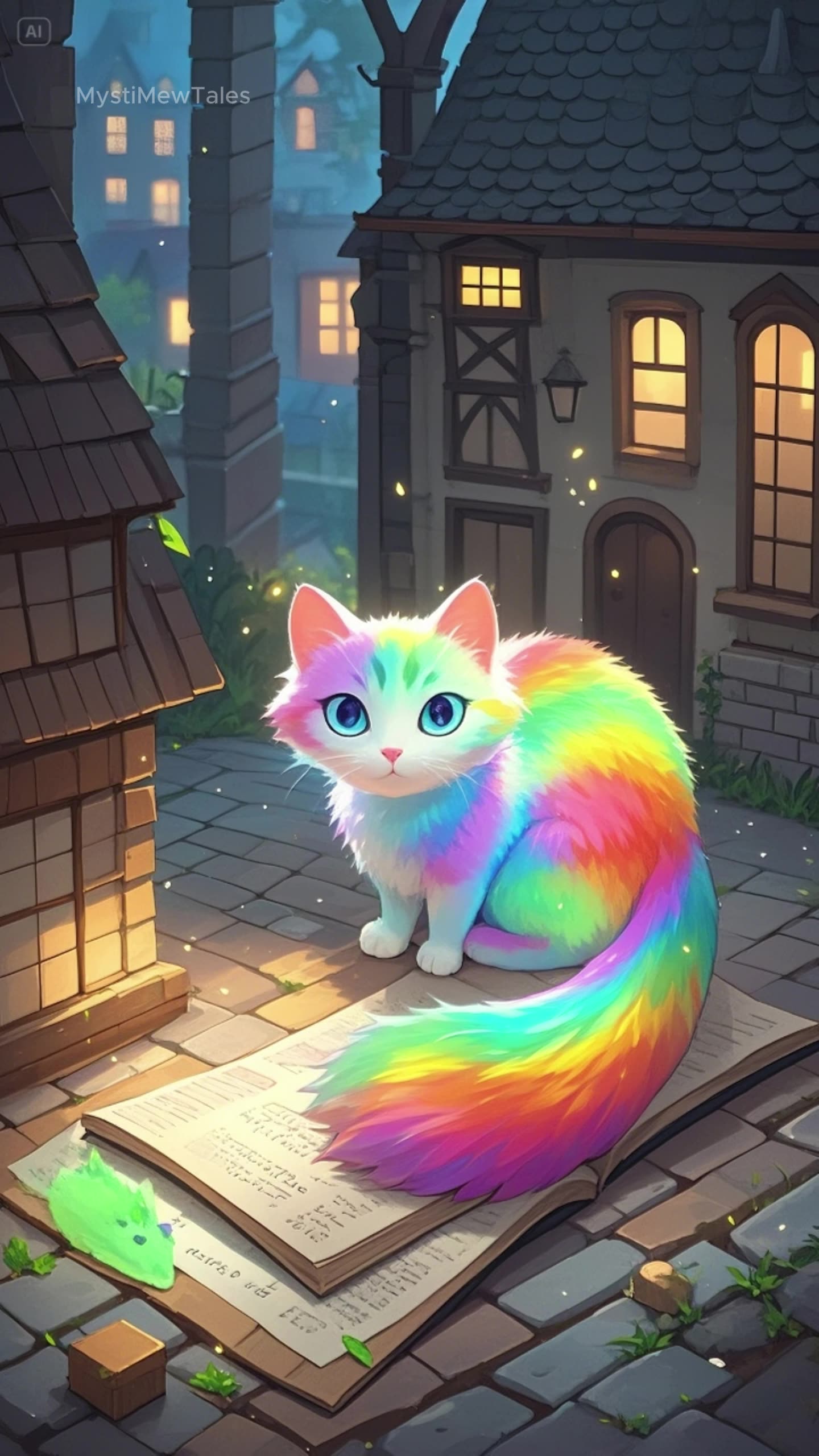 Luma the Magical Cartoon Cat 🐾 | A Beautiful Animated Short Story About ...