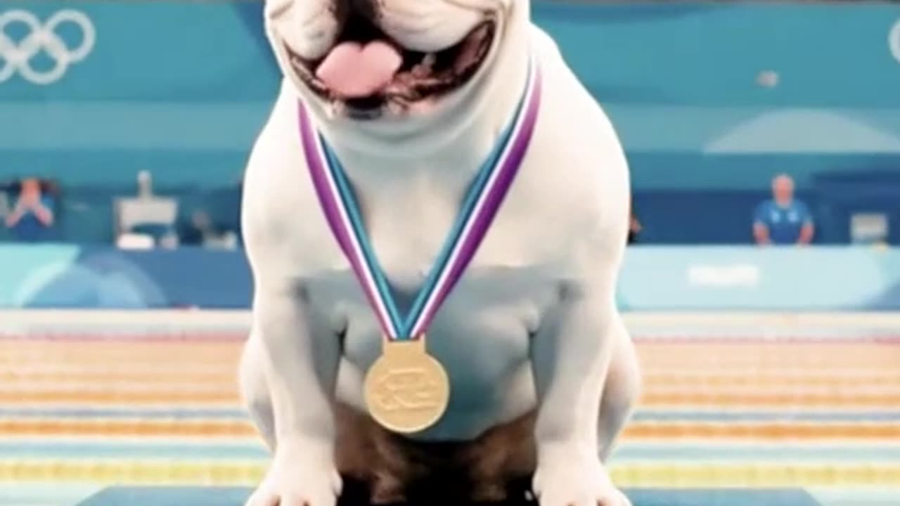 "Dog Athletes Dive for Gold! 🐶🏊‍♂️ Hilarious Pool Competition – Who’s ...