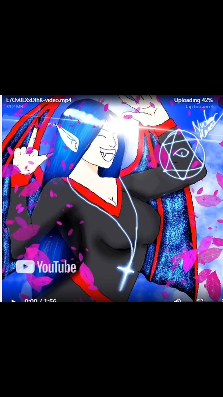 Oc speedpaint the vampire queen