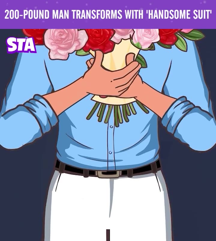 200-Pound Man Transforms Himself with "Handsome Suit" – Incredible ...