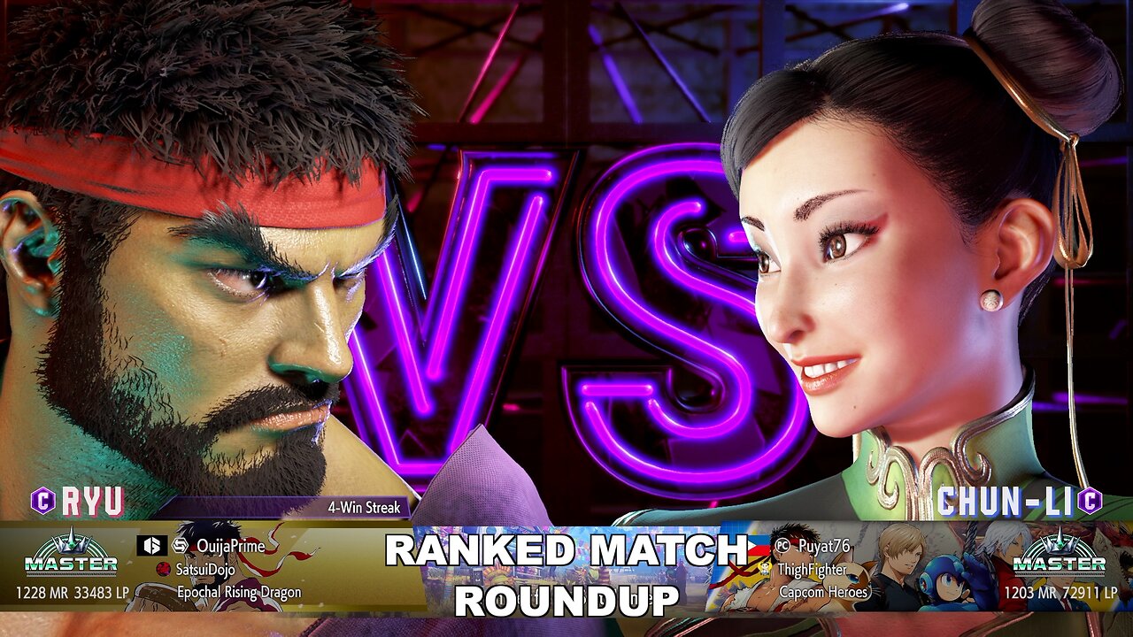 Kuya Kalbo SF6 Ranked Match Roundup. Chun Li Master Rank [Hori Fight Stick]