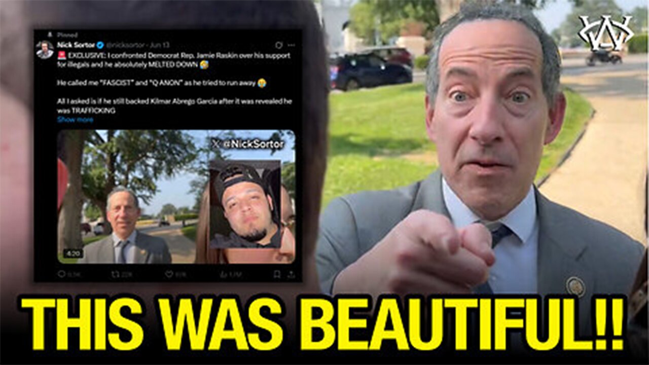 Jamie Raskin ABSOLUTELY MELTS DOWN after Questions About WHY he ...