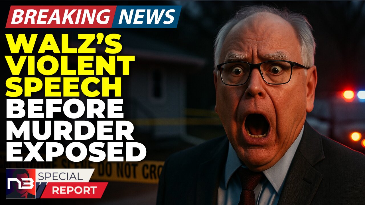 🚨BREAKING: Walz Told Supporters To Do WHAT? Now There's Blood On His ...