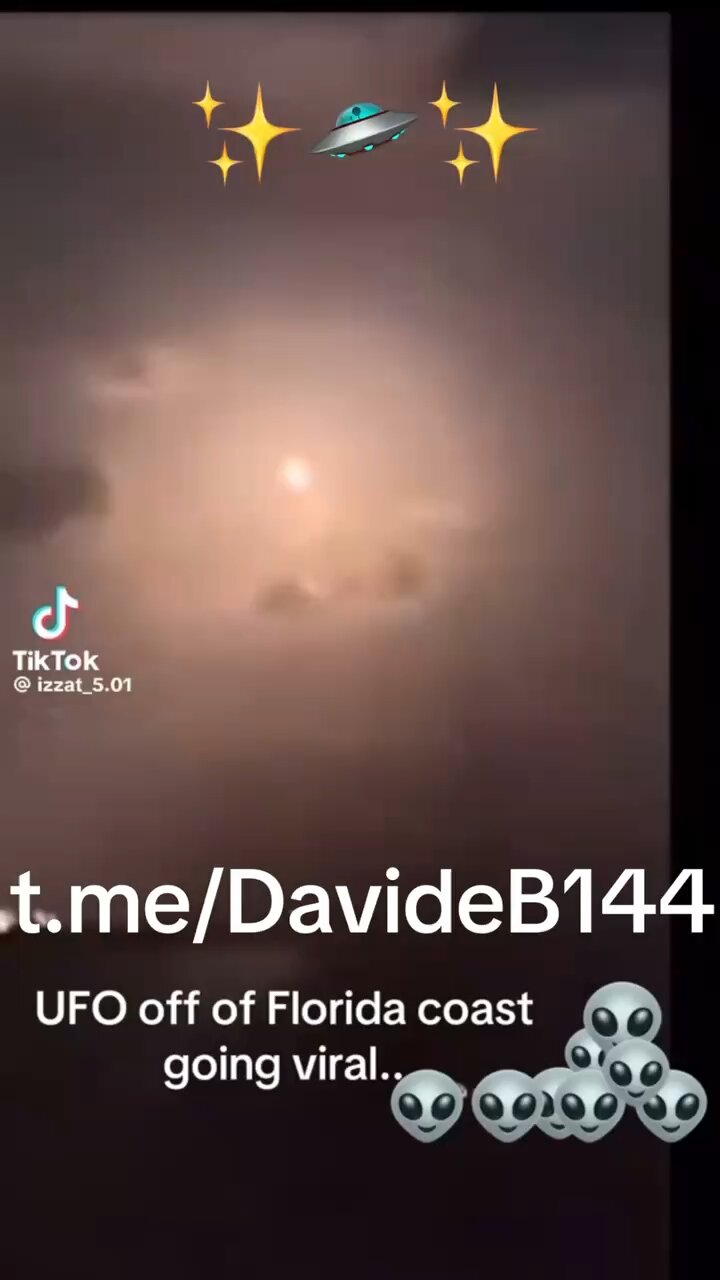 Another Video Of Daytona Beach UFO🛸