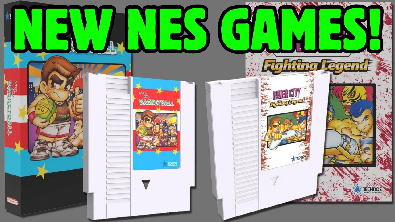 New NES Games! Ball & Brawl Set (River City Ransom)