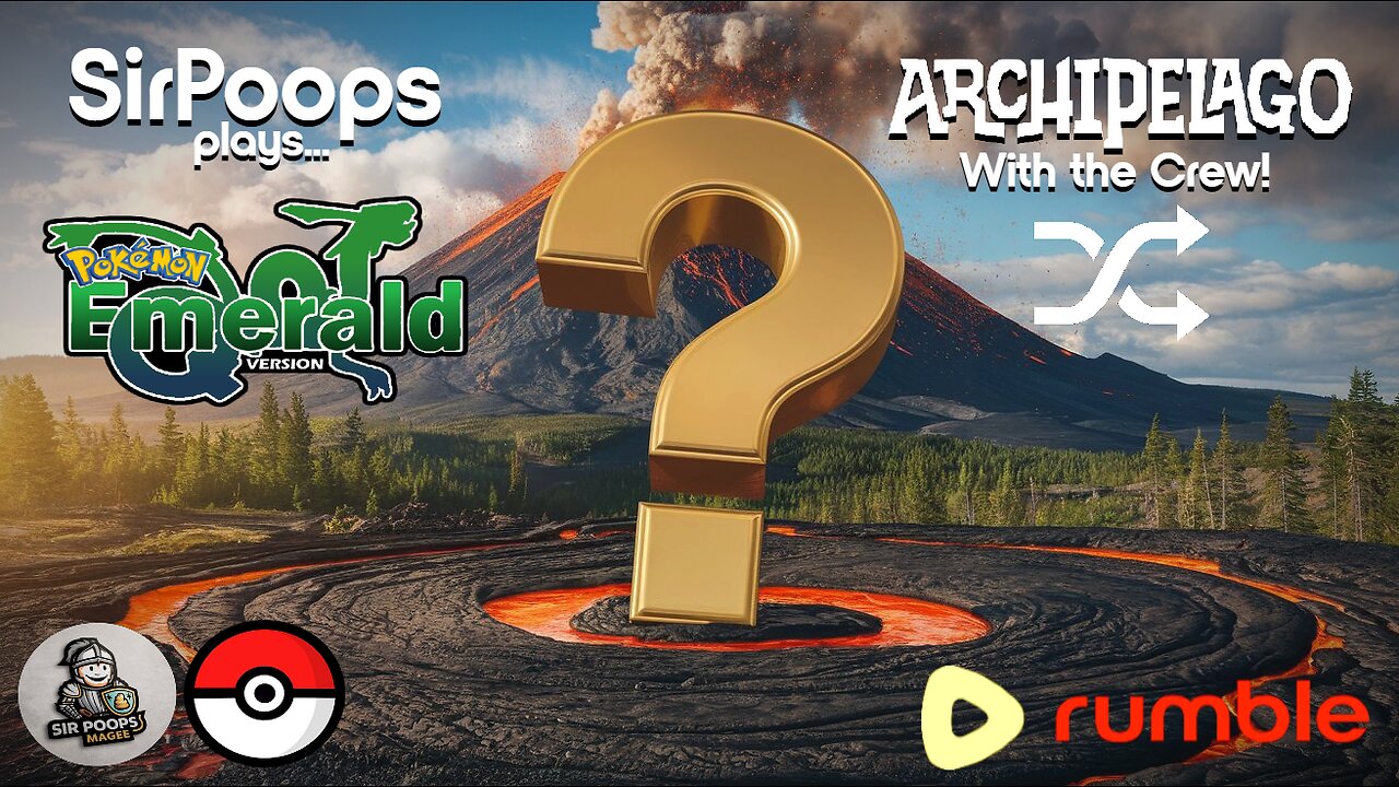 SirPoops plays... Archipelago! Pokemon Emerald! with the crew! S2E3