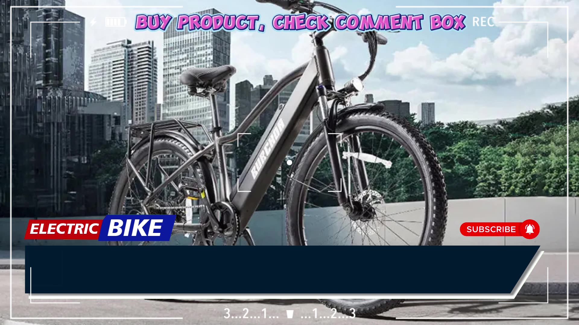 BURCHDA RX20 Electric Bike 1500W 48V 20AH Lithium Battery 26 Inch ...