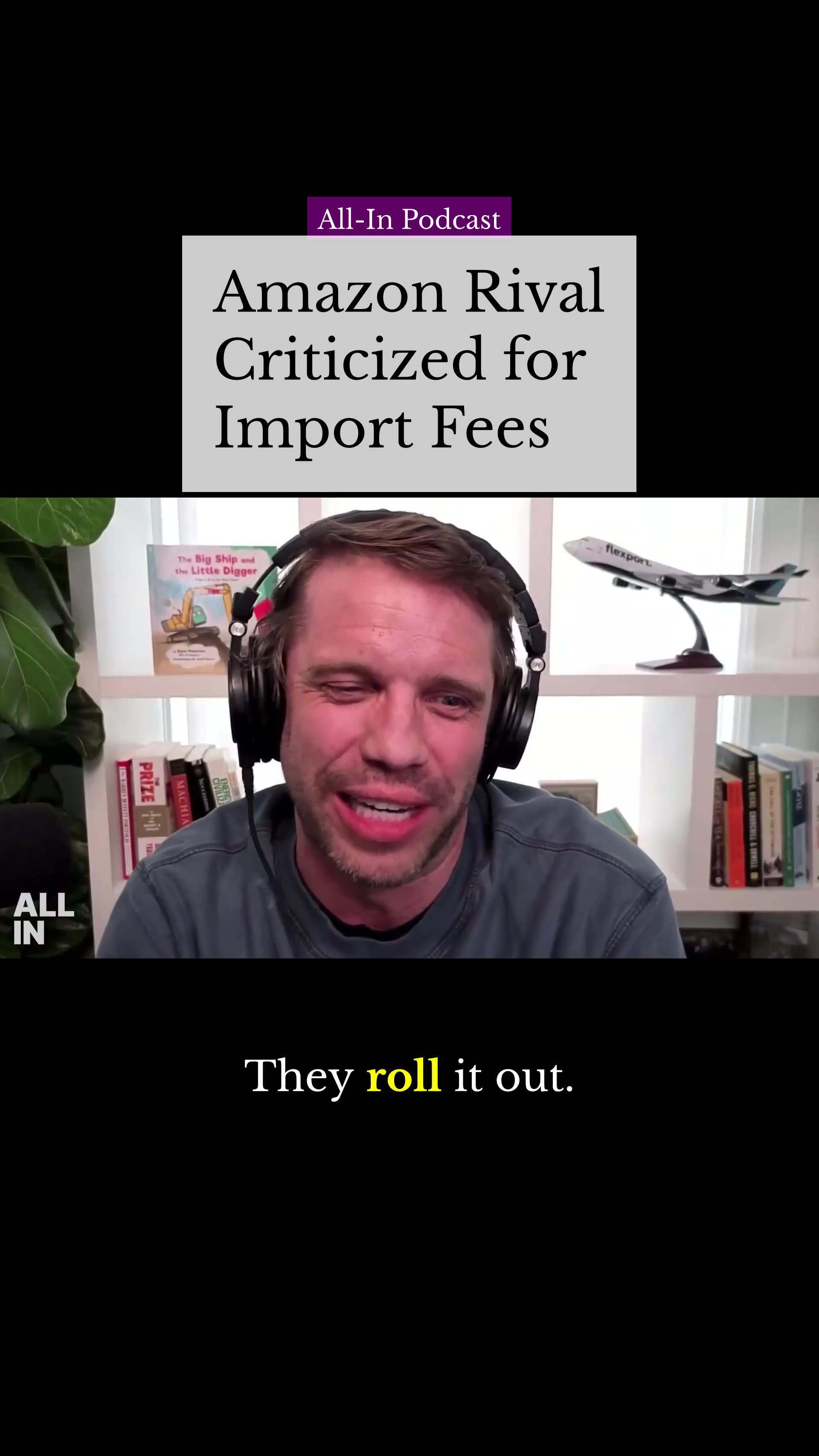 Temu's Tariff Transparency Backfires - All-In Podcast #temu #tariffs # ...
