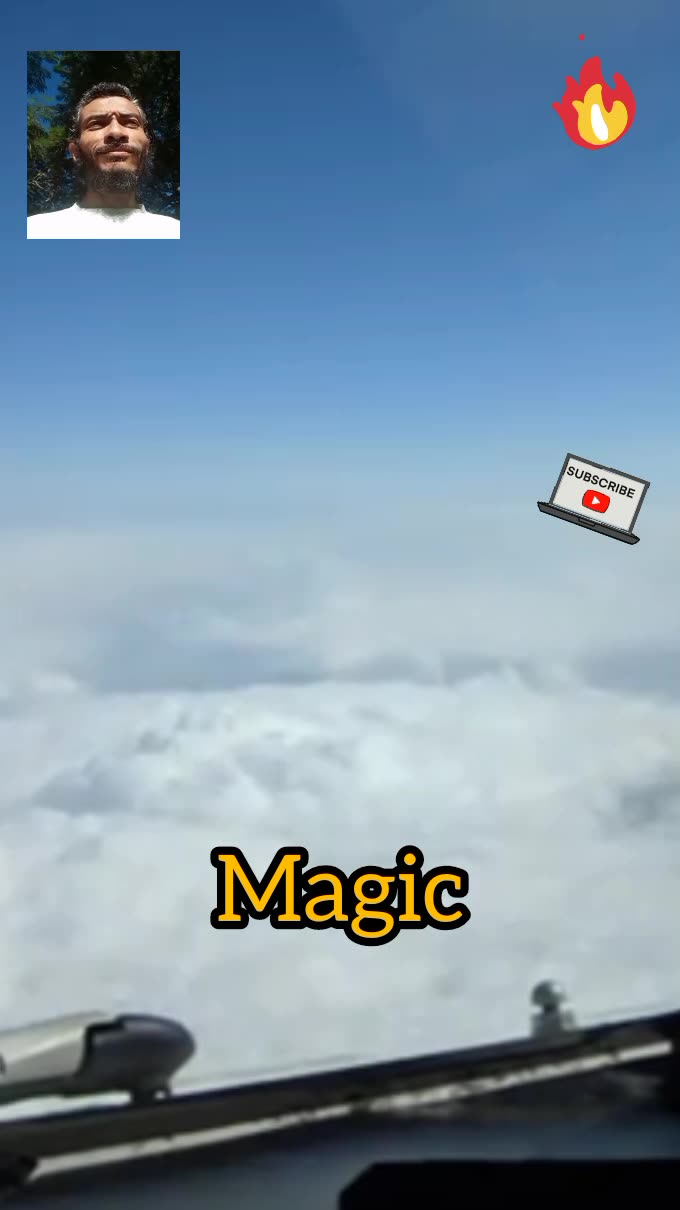 Magic #Aviation London Sydney Clouds #Flight in 14 Seconds #AeroArduino