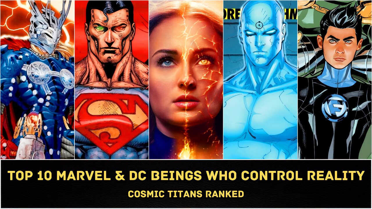 Top 10 Reality-Shaping Gods in Marvel & DC | From Galactus to Manhattan ...