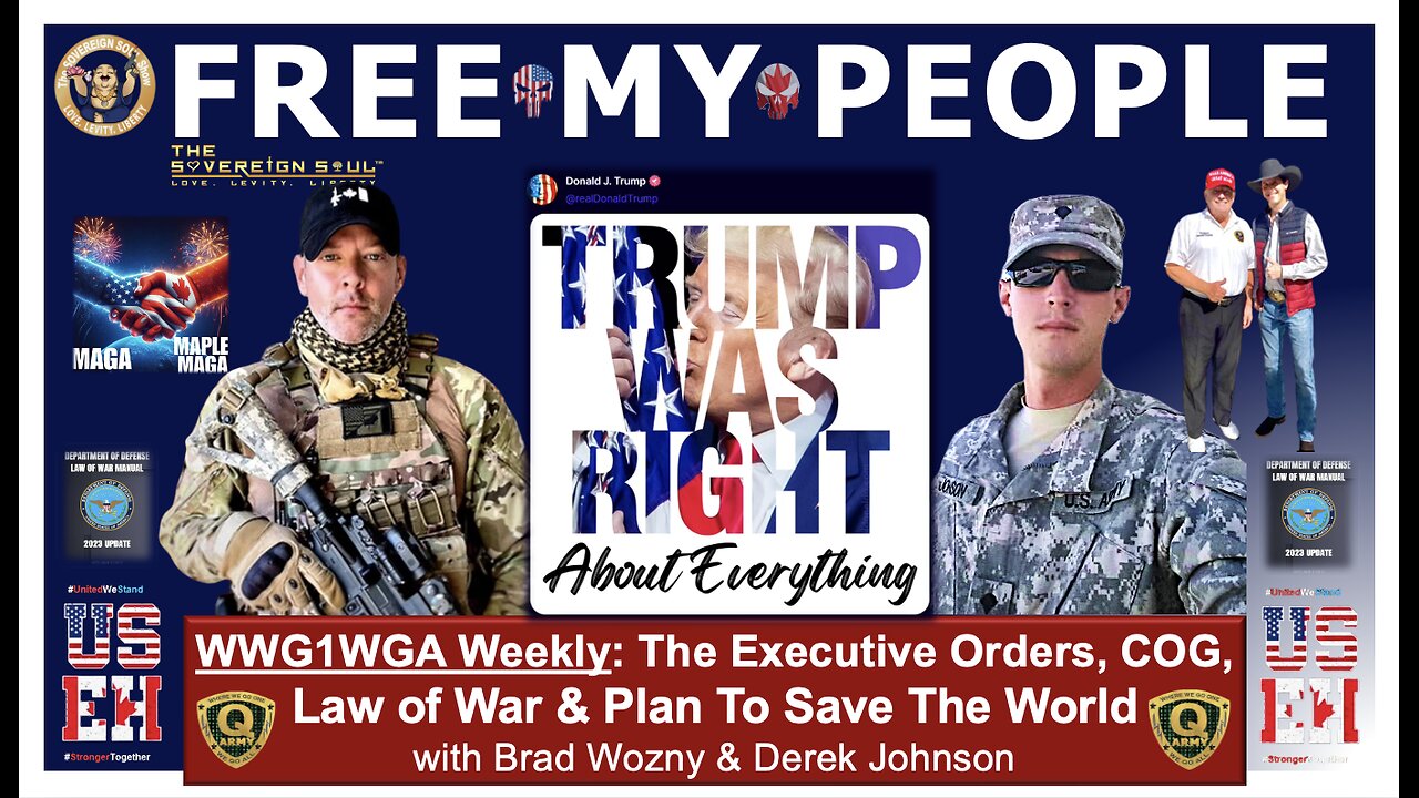 FREE MY PEOPLE 1776 Nation, Trump Q Drops, July 4, FAFO Alcatraz & more ...