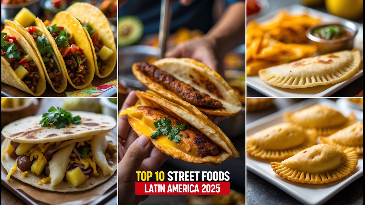 Top 10 Must-Try Street Foods in Latin America for 2025!