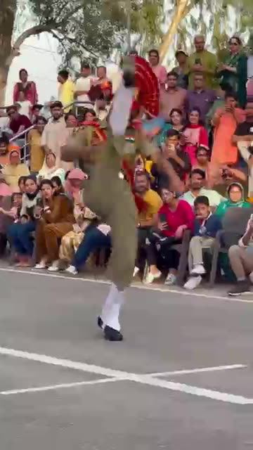 Flexibility of Indian BSF Soldiers
