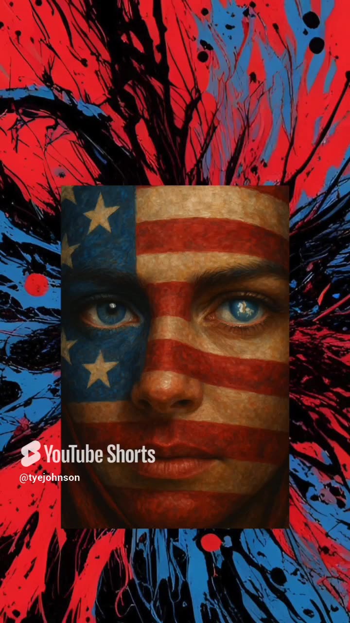 Eyes of Revelation: A Nation Awakened | Patriotic Faith Poster