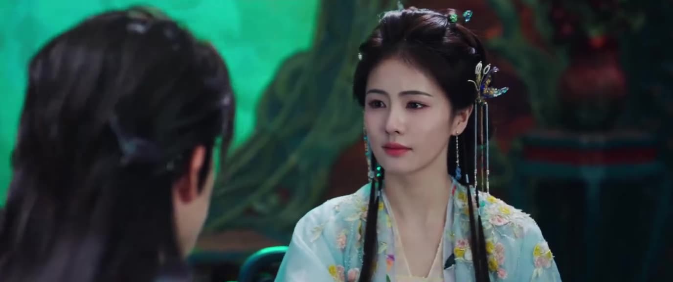 Fan Yue & Bai shou moonlight mystique bai shuo tell fan Yue about her sister episode 21