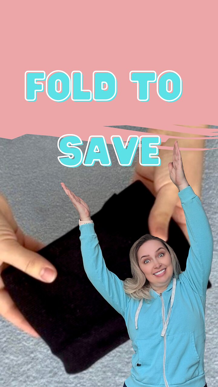 Tank Top Folding Hack to Save Closet Space – Fold Like a Pro!