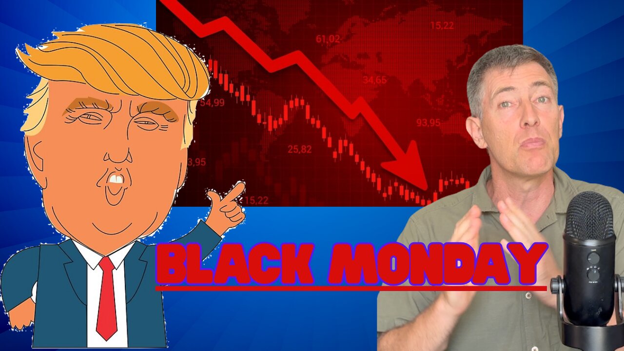 Stock Market Black Monday + Trump Tariffs -- the Good, Bad + Ugly