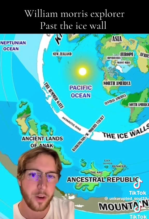 William Morris the first beyond the ice wall explorer!!