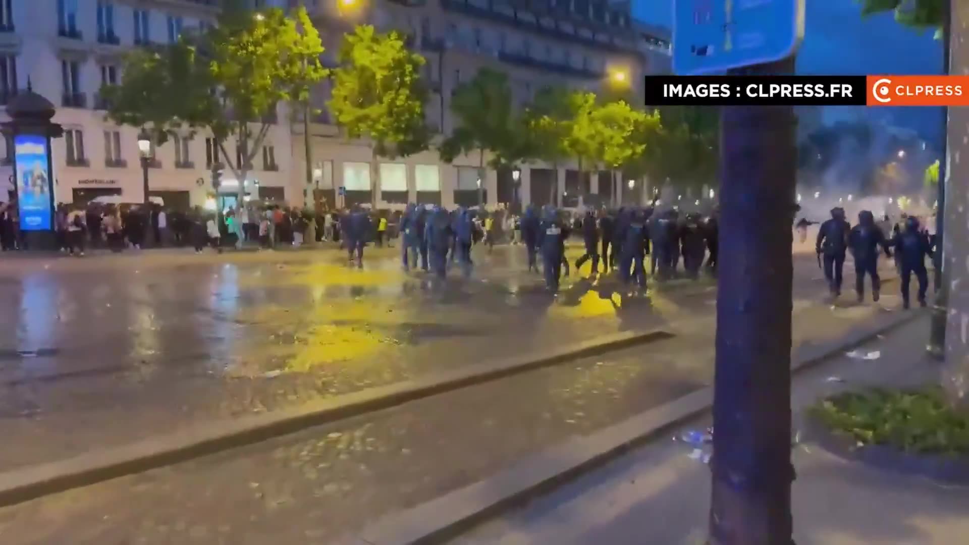 PARIS riots last night 🔥 The immigrants aren't happy