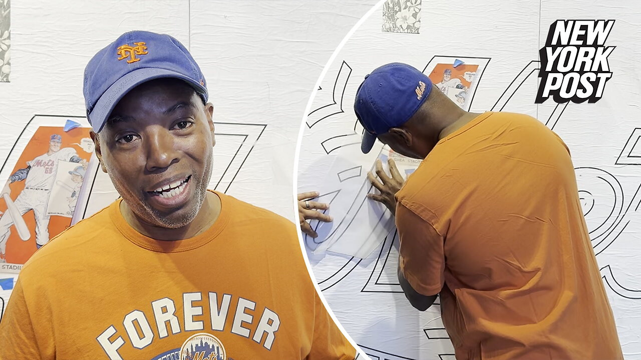 Visual artist Cey Adams puts his own spin on Mets logo