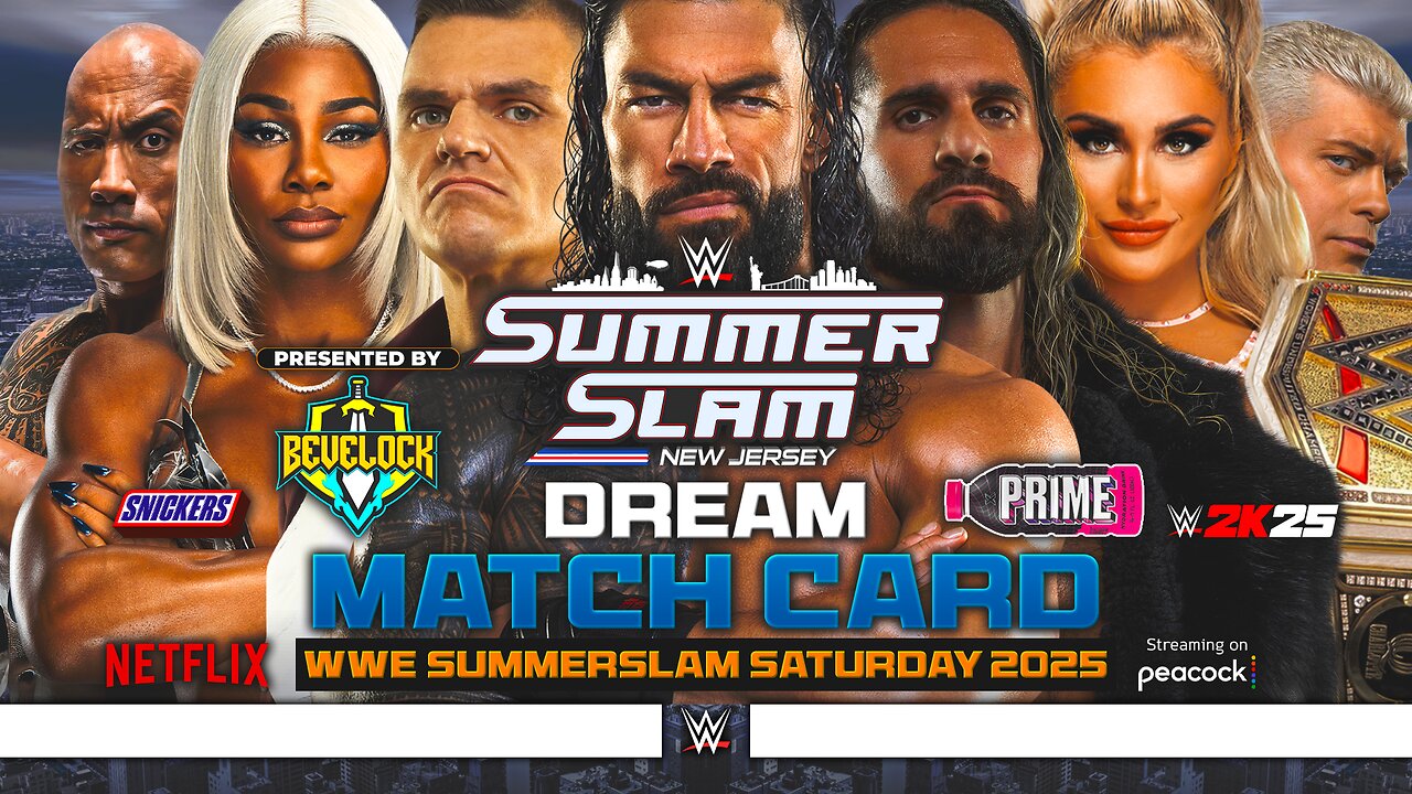 WWE SummerSlam Saturday 2025 - Dream Match Card [v5] | Bevelock