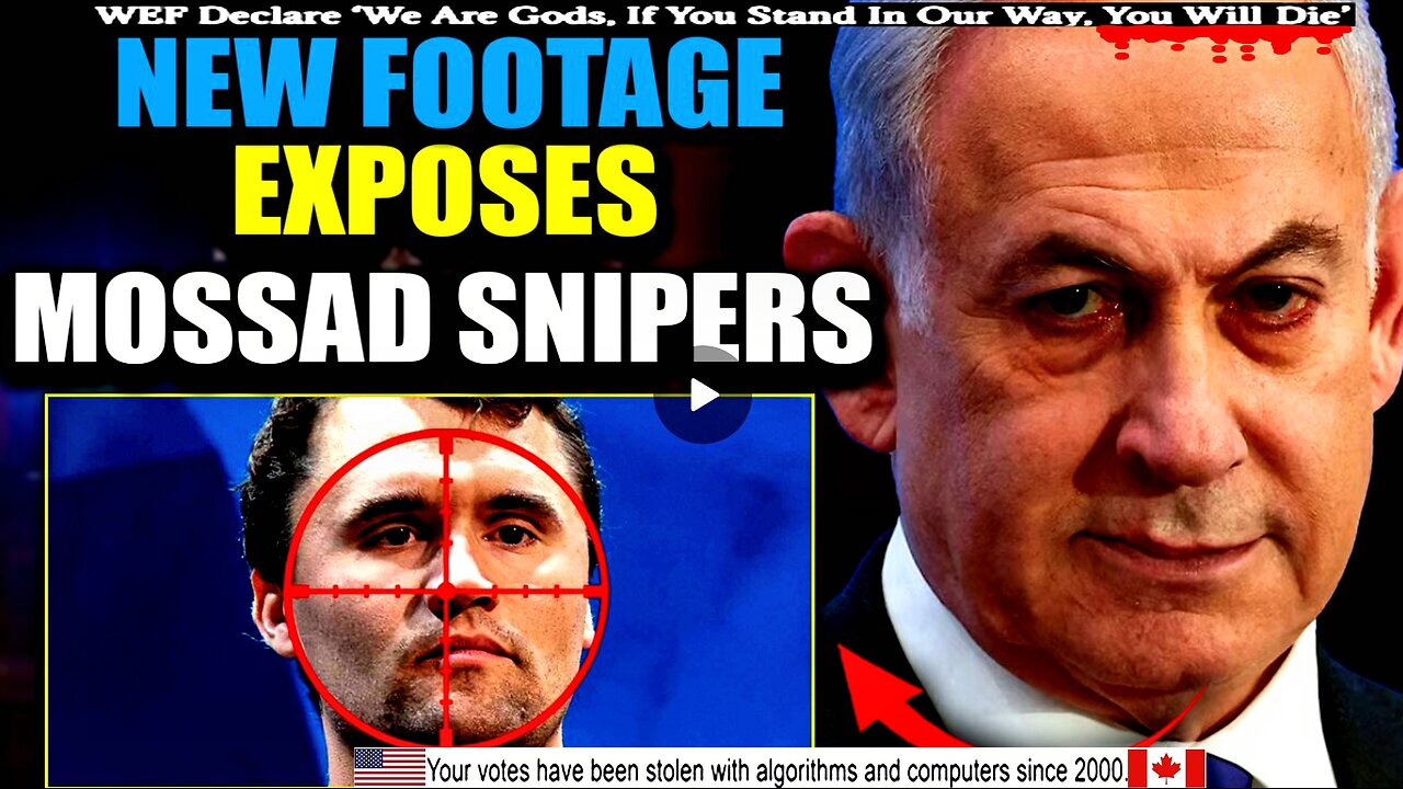 New Charlie Kirk Assassination Footage Exposes Netanyahu's Hit Squad in ...