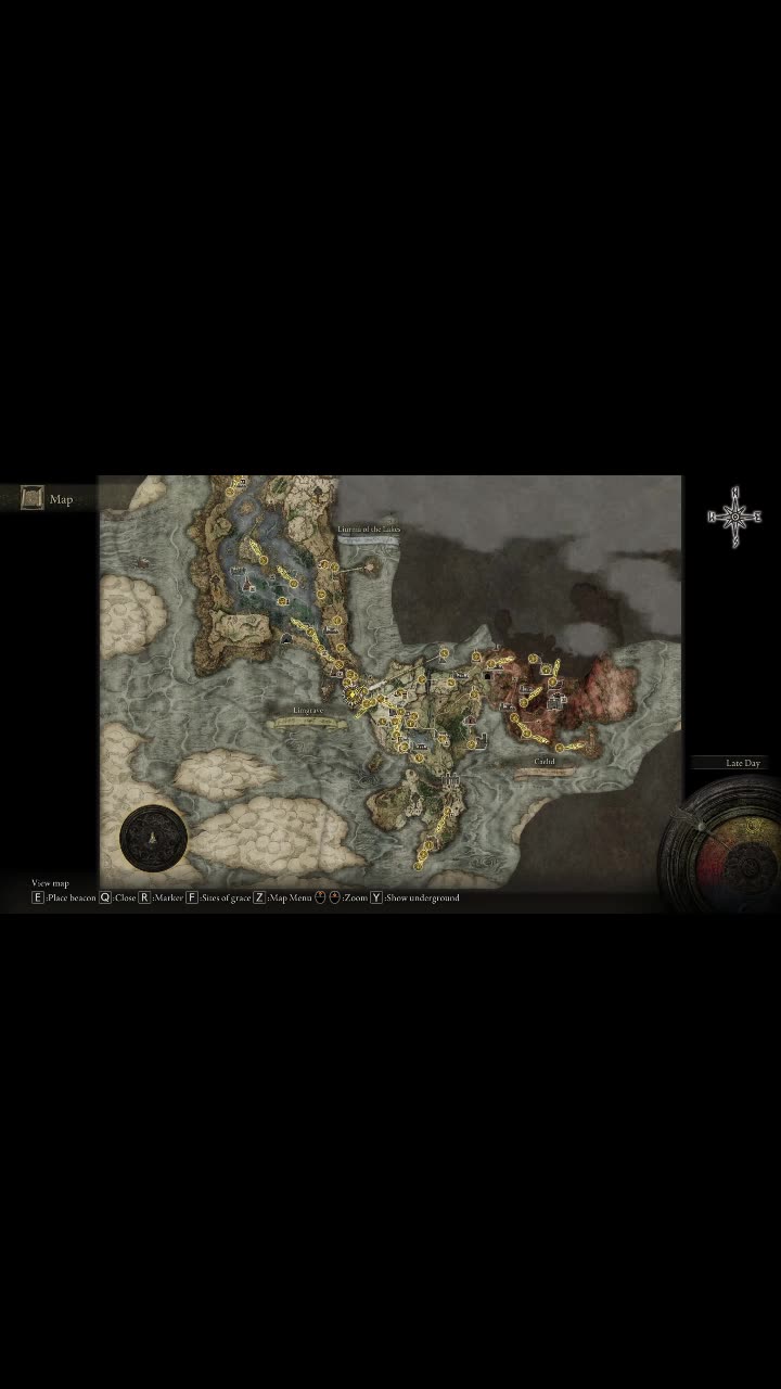 Elden Ring PC | Chrysalids' Momento location from Rampart Tower site of ...