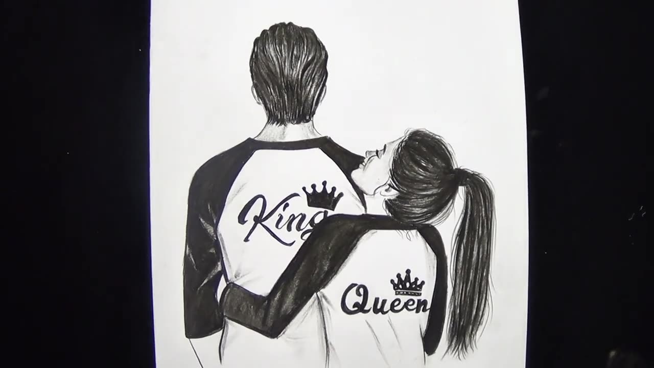 How To Draw Couple ️| Step By Step | Drawing tutorial