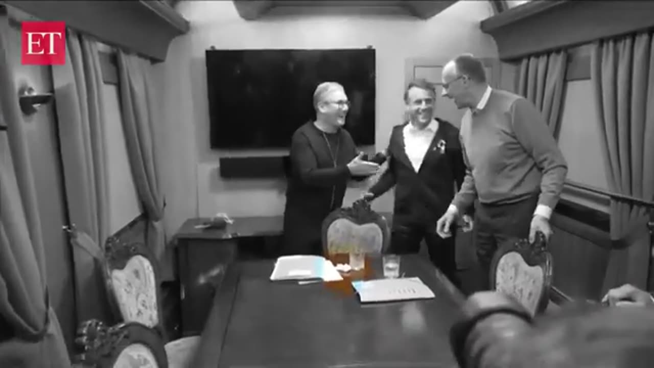 Macron, Starmer, Merz caught in 'cocaine scandal’? Viral train video takes the internet by storm