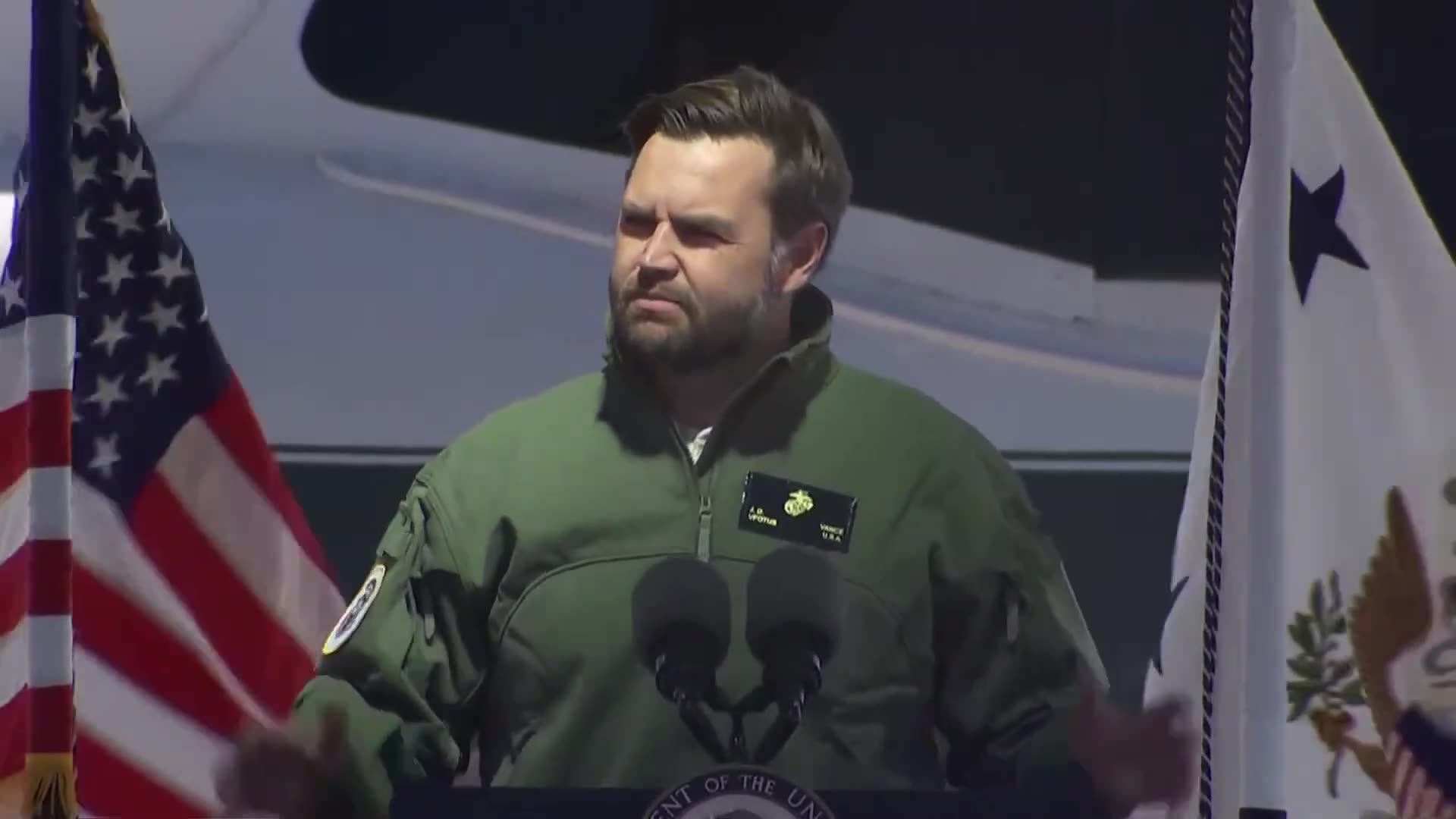 JD Vance speech at Marine Corps Base Quantico, VA