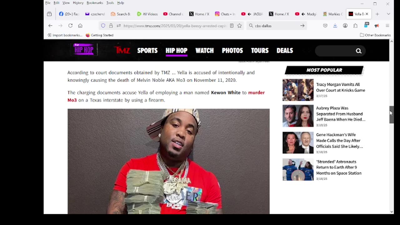 yella beezy ARRESTED ON CAPITAL MURDER CHARGE OVER DEATH OF MO3