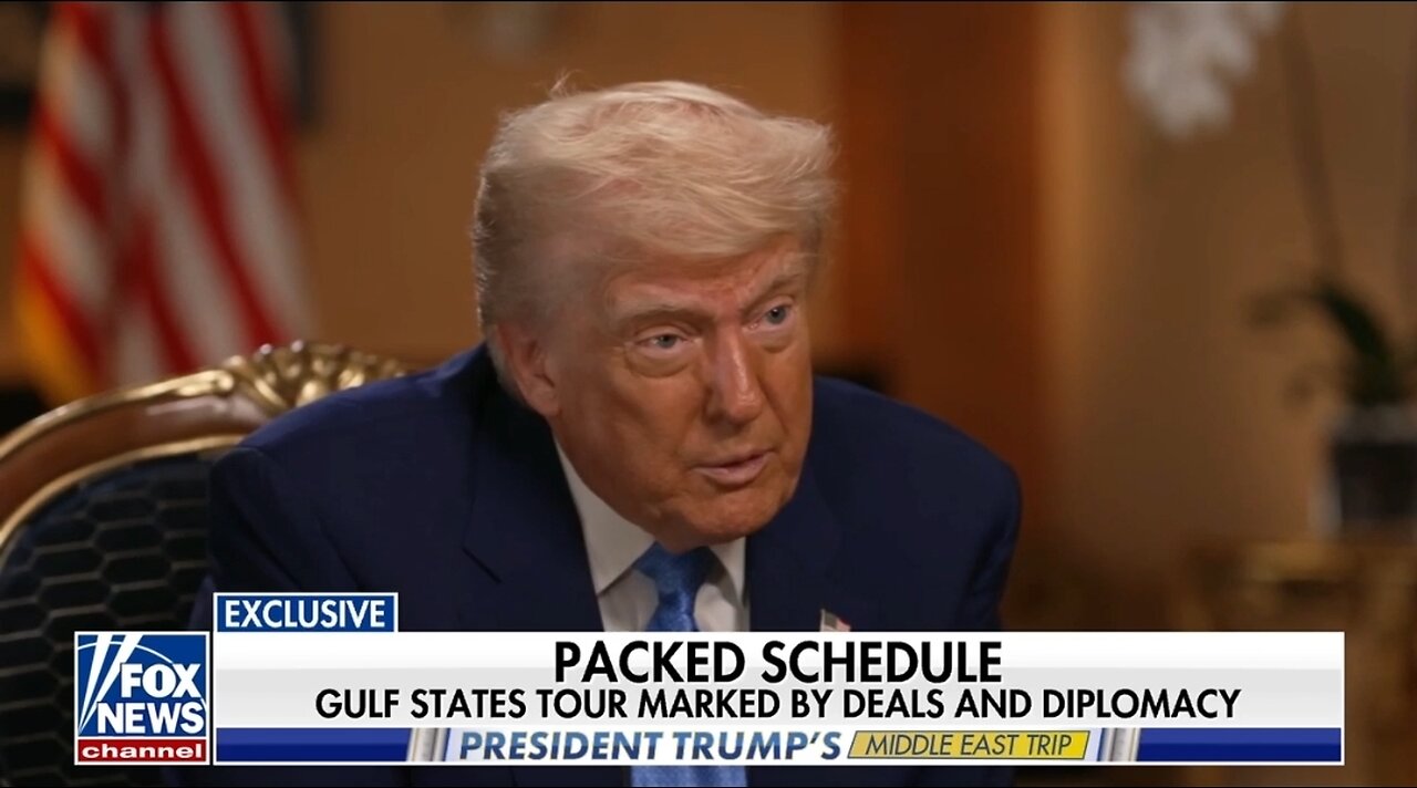 Trump On His Grueling Schedule