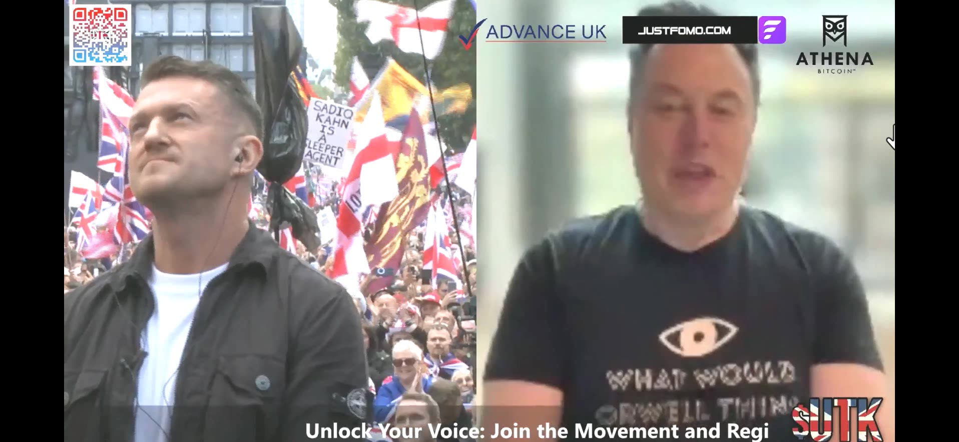 EST. 3 MILLION PEOPLE MARCH IN UK FOR CHARLIE KIRK, FREEDOM IN THE USA ...