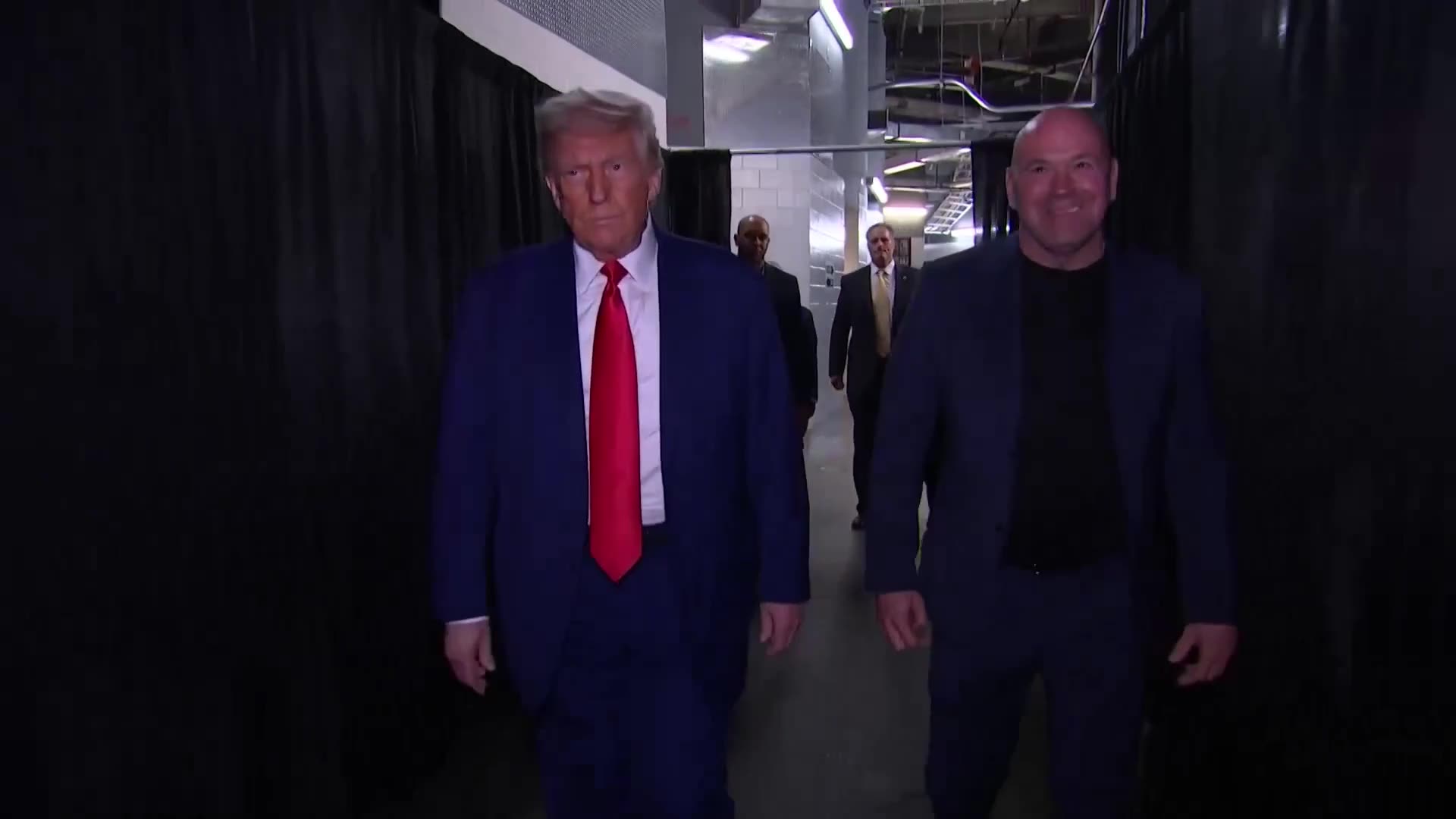 Trump's Electric Entrance Into UFC 316