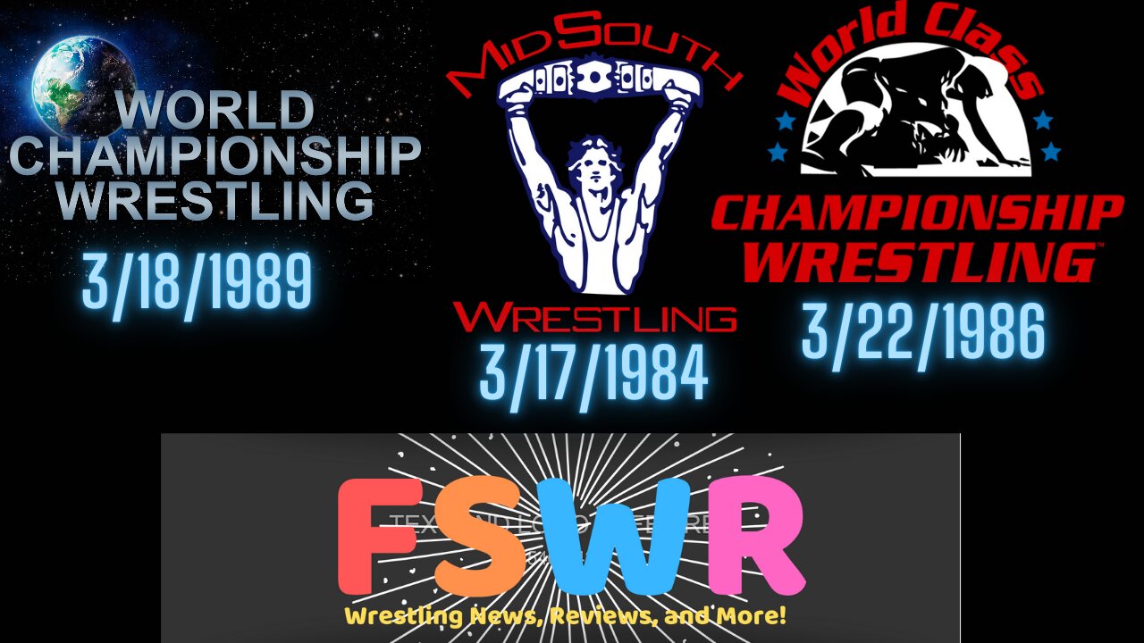 Classic Wrestling: NWA WCW 3/18/89, Mid-South Wrestling 3/17/84, WCCW 3 ...