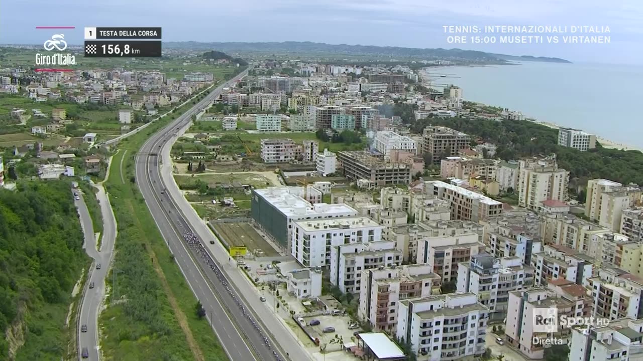 1a tappa: Durazzo - Tirana (prima parte) - Giro d'Italia 2025