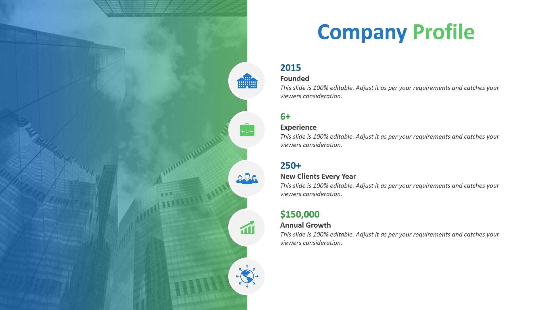 Company Profile PowerPoint Slideshow