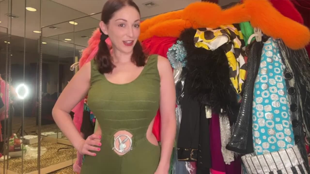 Carlotta's Glamorous Showgirl Costume Try-On: A Vegas Performer's ...
