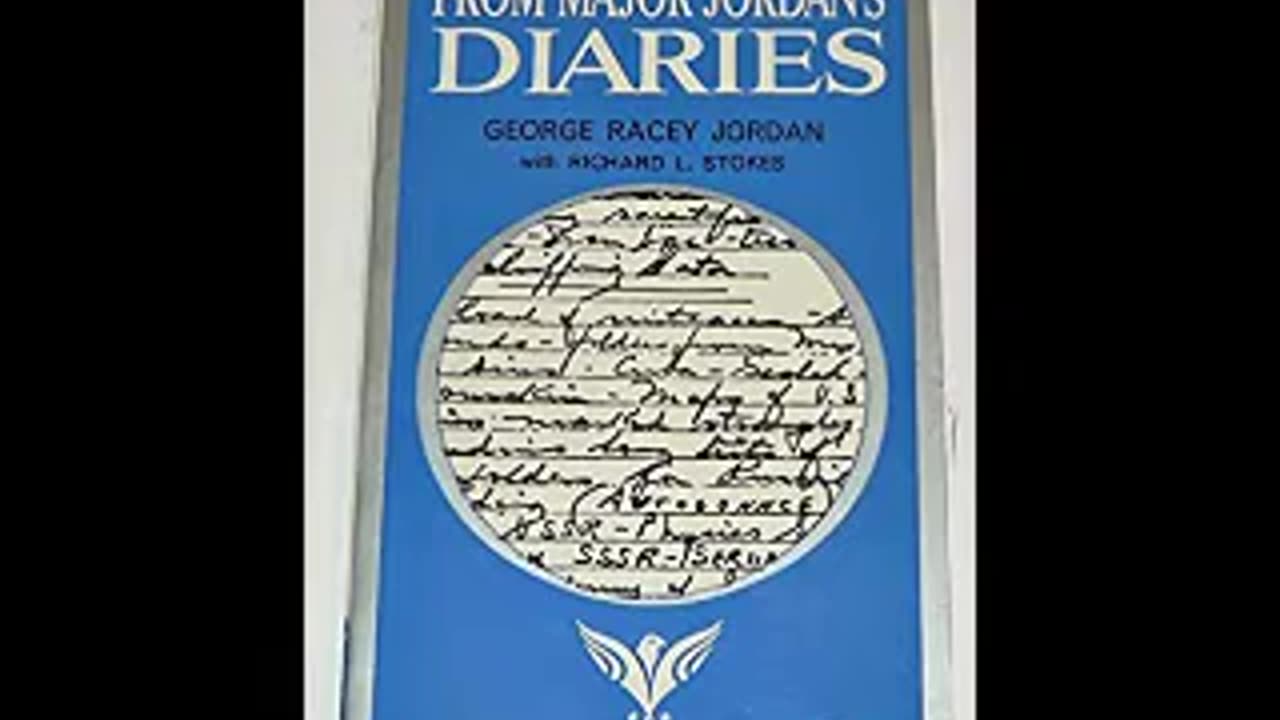 From Major Jordan's Diaries by George Racey Jordan (Full Audiobook)